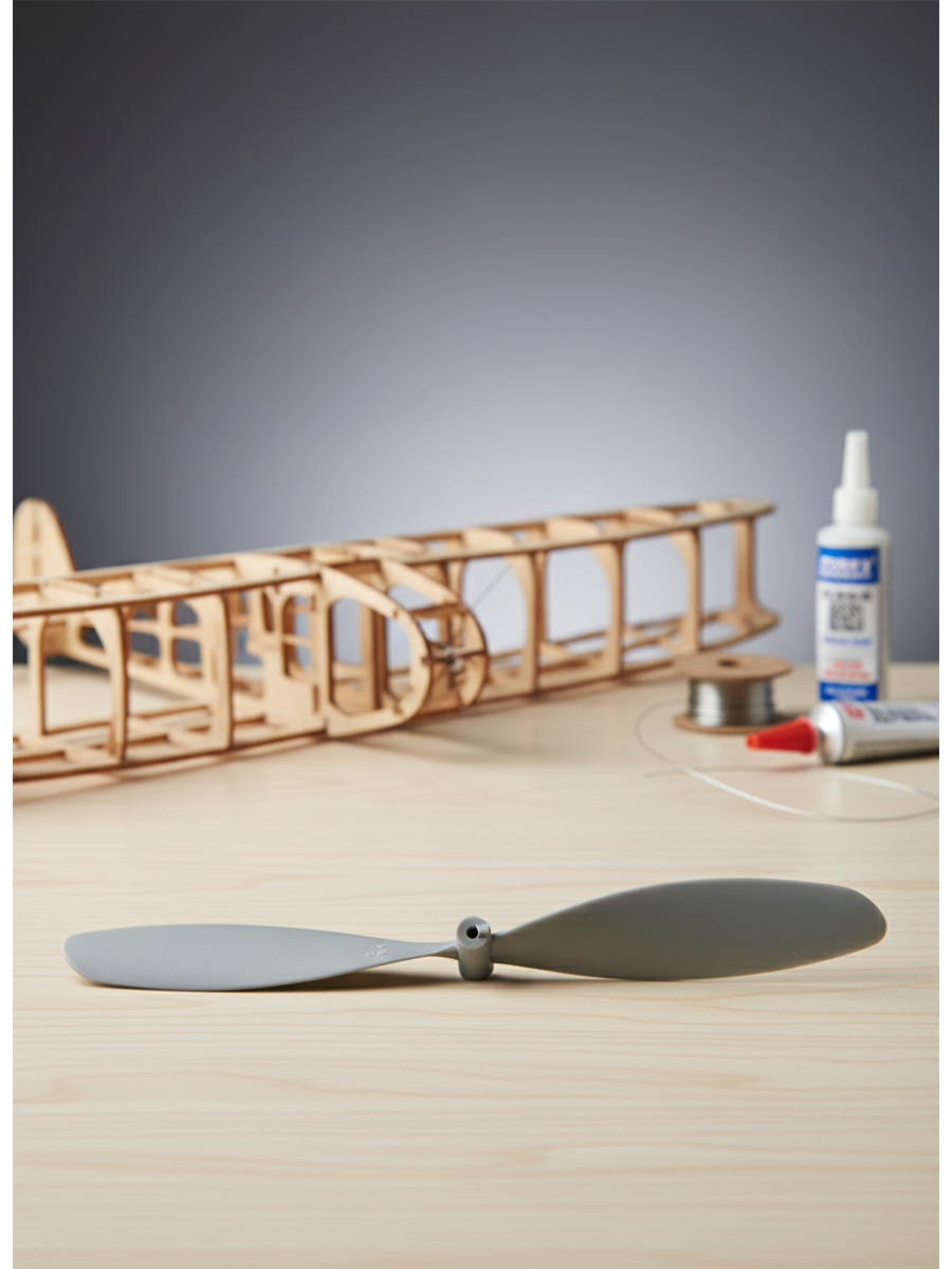 Пропеллер Haoye 6 дюймов для резиномоторных моделей, серый