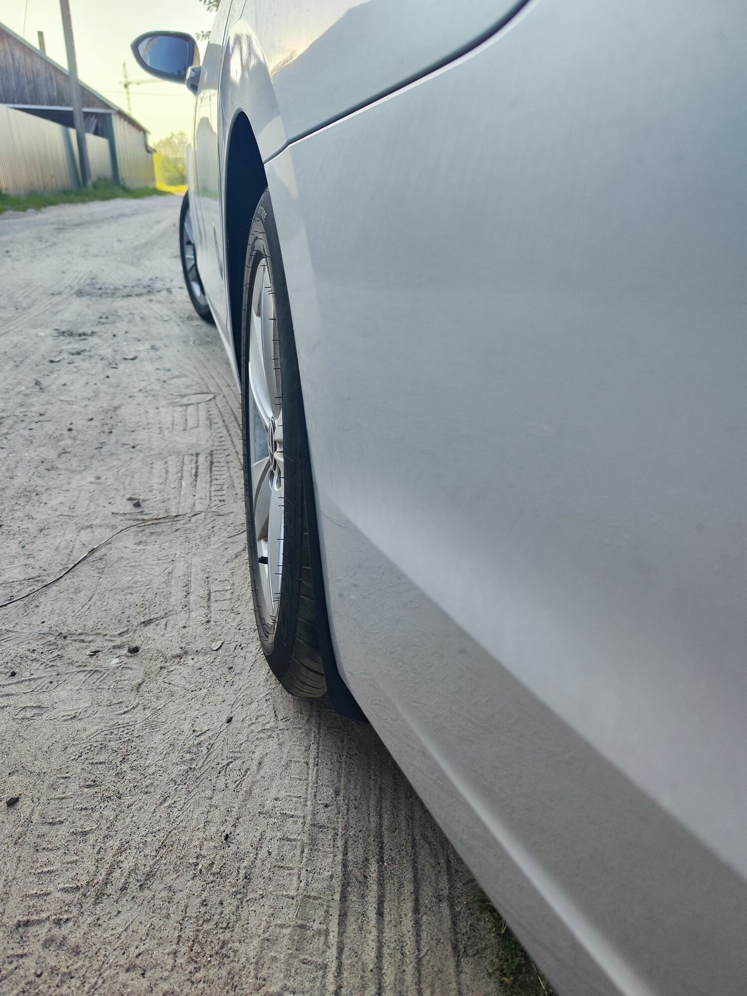 CUSTOM комплект Брызговиков Volkswagen Golf 8 Mk8 Variant/ Гольф 8 Универсал Вариант(2019 2025) DE-AR STYLE