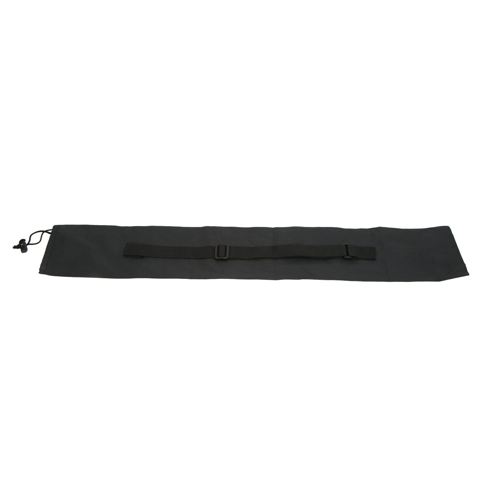 Hiking Pole Carrying Bag Drawstring Closure Adjustable Shoulder Strap Portable Storage Pouch 11.5x70cm