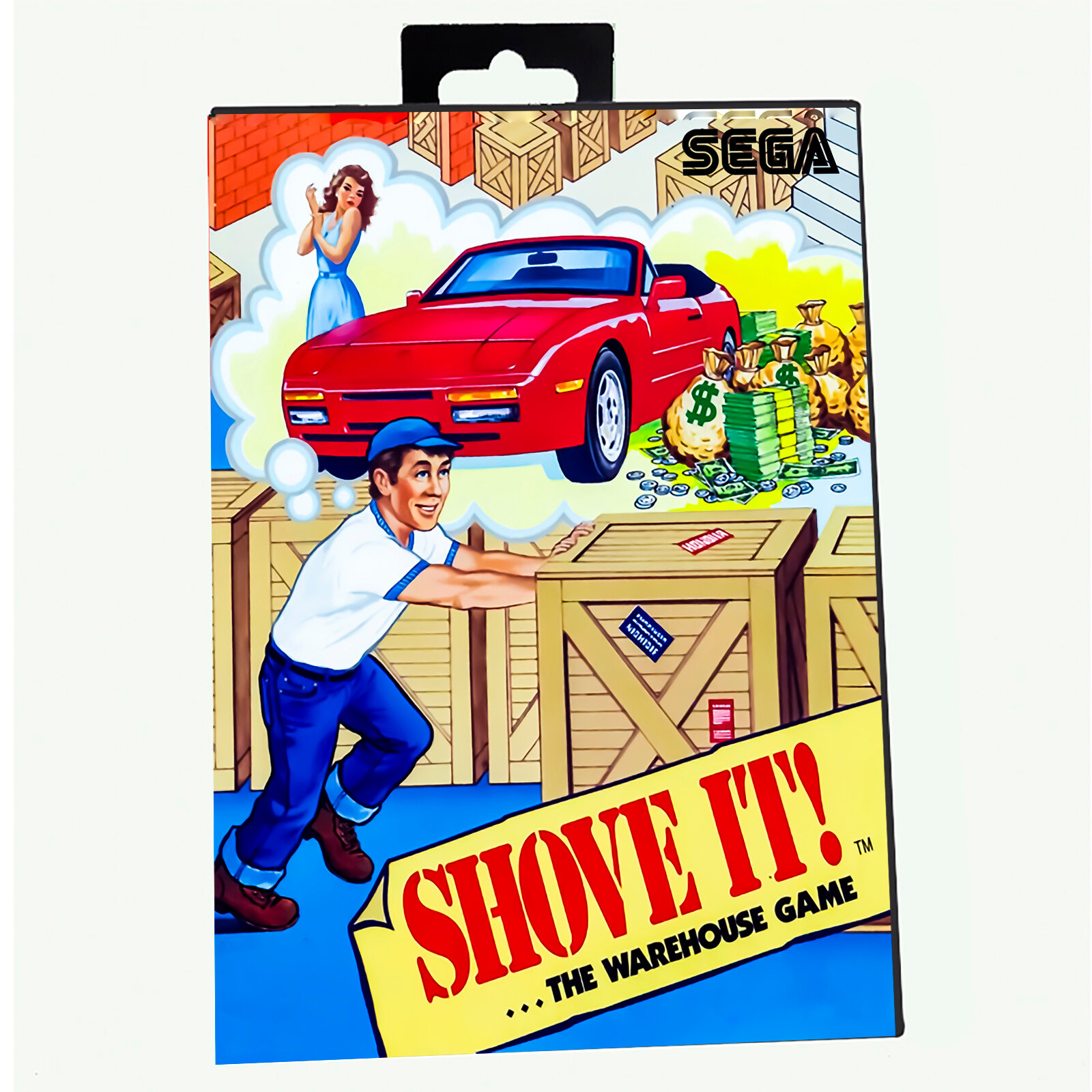 Картридж Shove It Для приставки Sega Genesis Sega Mega Drive 16 bit MD