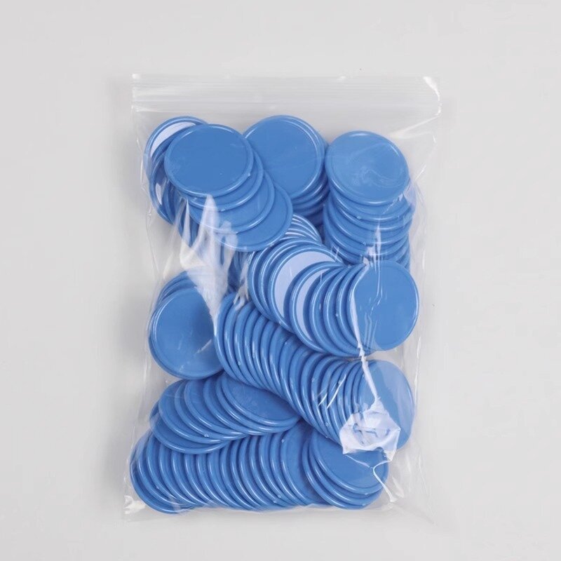 2,5 см однотонные пластиковые монеты для детского сада, награды, обменные чипсы, жетоны, баллы, бесплатная доставка, оптовая продажа
