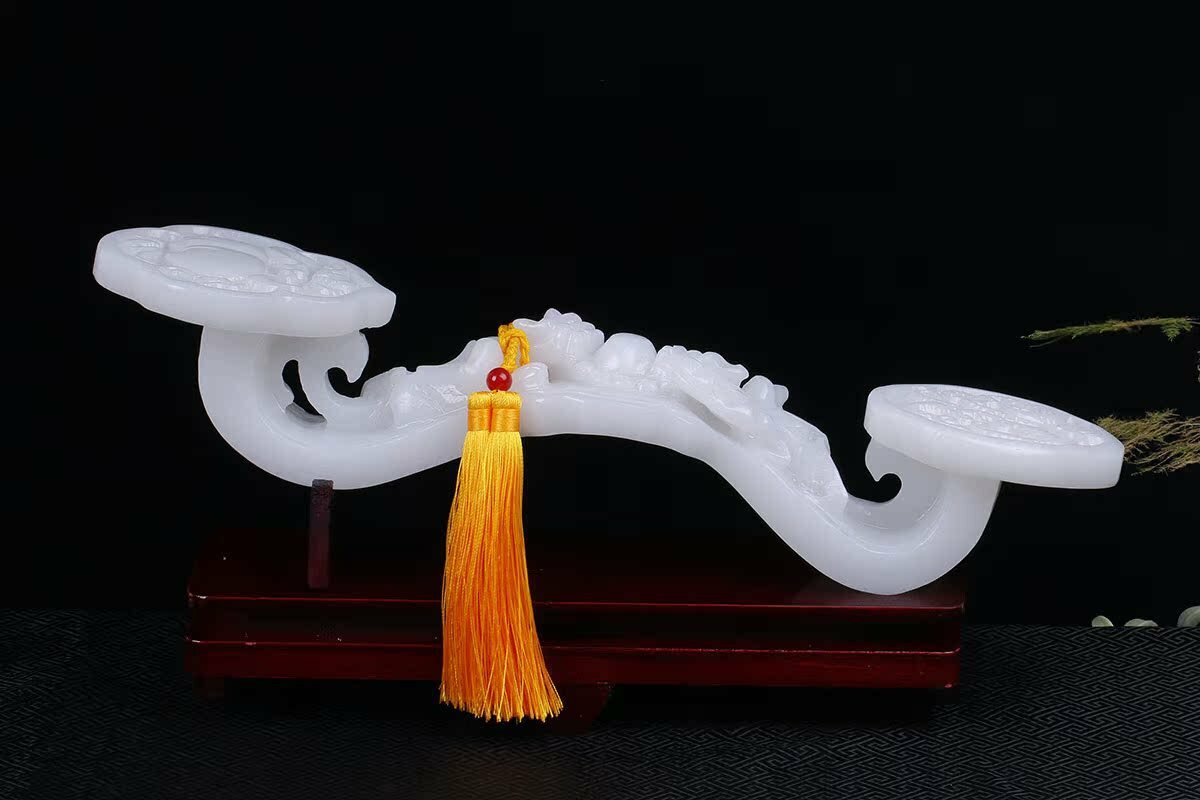 Натуральный афганский белый нефритовый пиксиу руйи орнамент для дома и офиса, декоративный подарок из нефрита