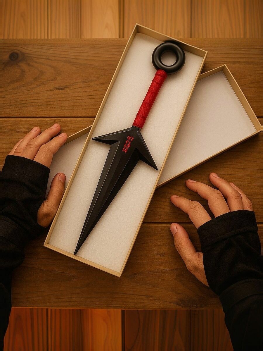 Пластиковый нож кунай Подарок/Косплей/Игрушечное оружие