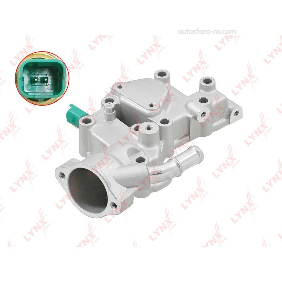LYNXAUTO CT1033 Корпус термостата CITROEN Berlingo 1.4 96-11, C3 I 1.4 02-10, Xsara 1.4 97-05, PEUGEOT 206 1.4 98-12, 207 1.4 06-15, 307 1.4 00-03, Partner 1.4 96-15