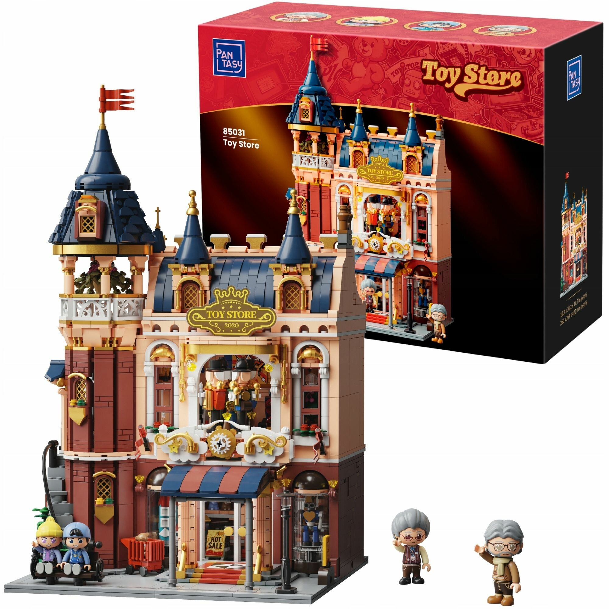Конструктор Pantasy - "Магазин игрушек ", 2978 эл. - 85031