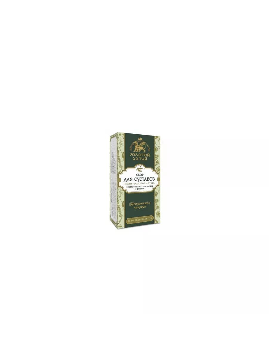 Золотой Алтай Сбор для суставов, фиточай, 1.5 г, 20шт.