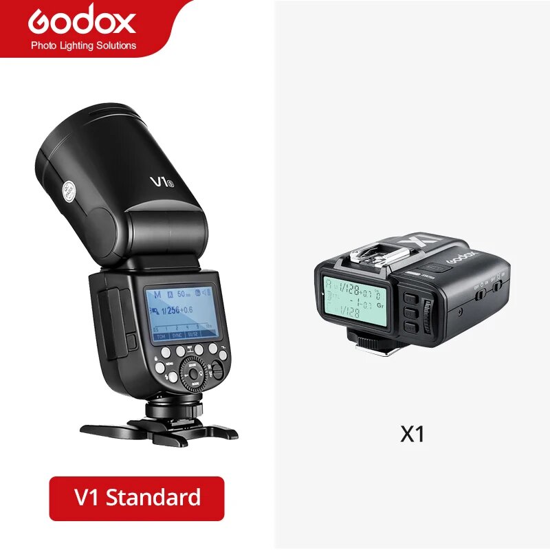 Godox V1 V1C V1N V1S V1F V1O TTL HSS 1/8000s Спидлайт-флеш с триггером Xpro для Canon, Nikon, Sony, Fuji, Olympus