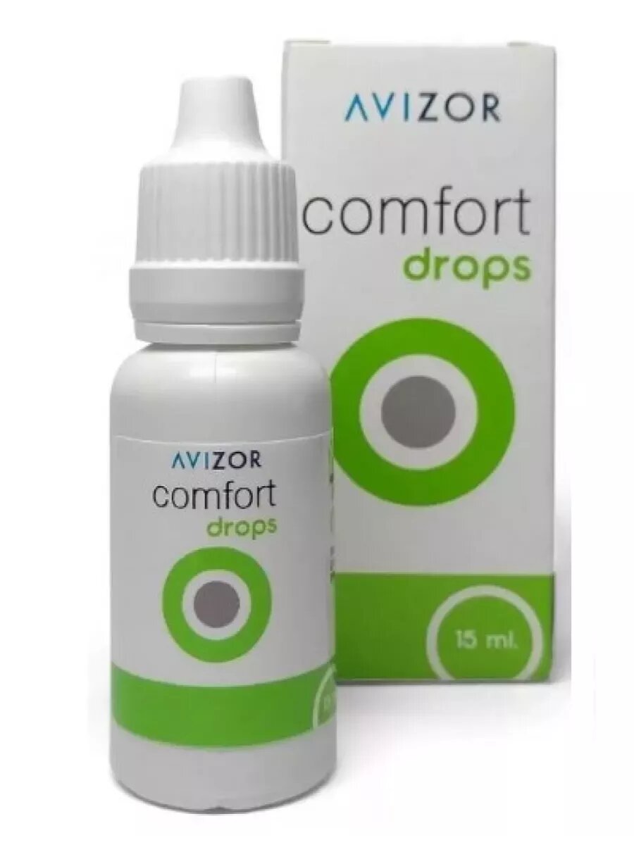 Avizor comfort drops капли для линз 15 мл