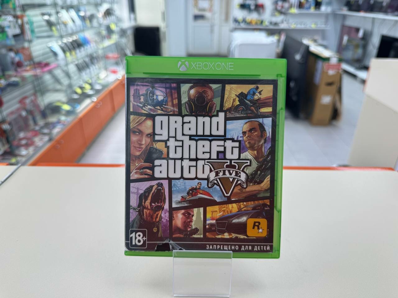 Игра XBOX GTA 5, б/у уценка