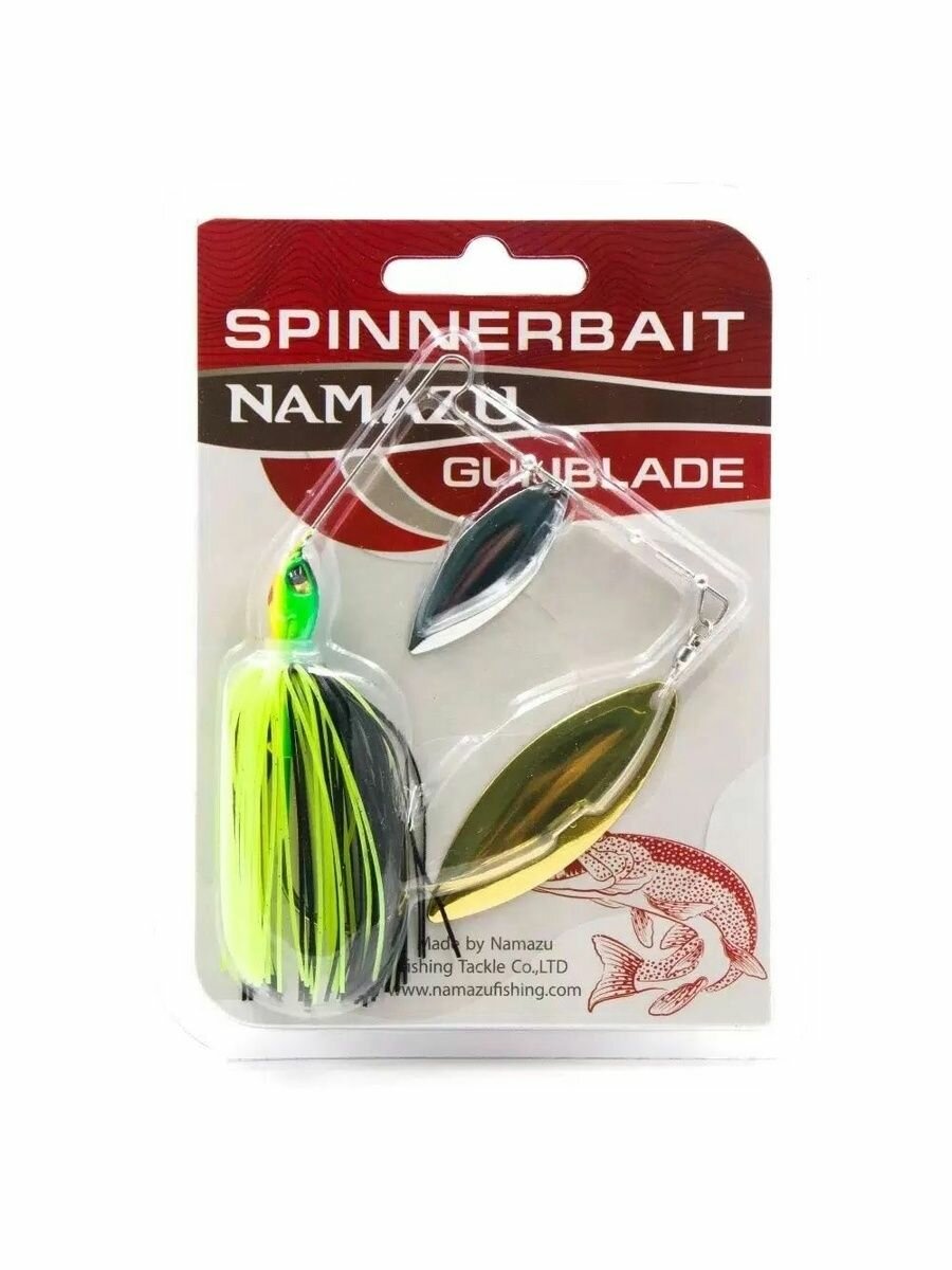 Спиннербейт Namazu GUNBLADE LONG16гр, цвет 3