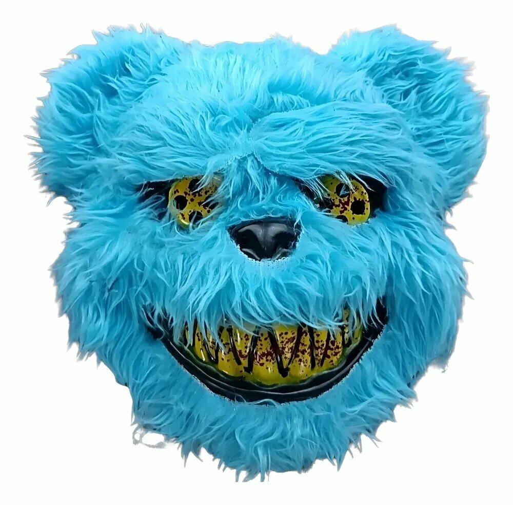 Страшная маска медведя, жуткий карнавальный костюм животного на Хэллоуин
