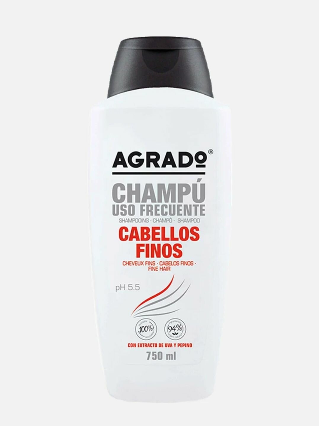 Шампунь для волос AGRADO fine frequent use