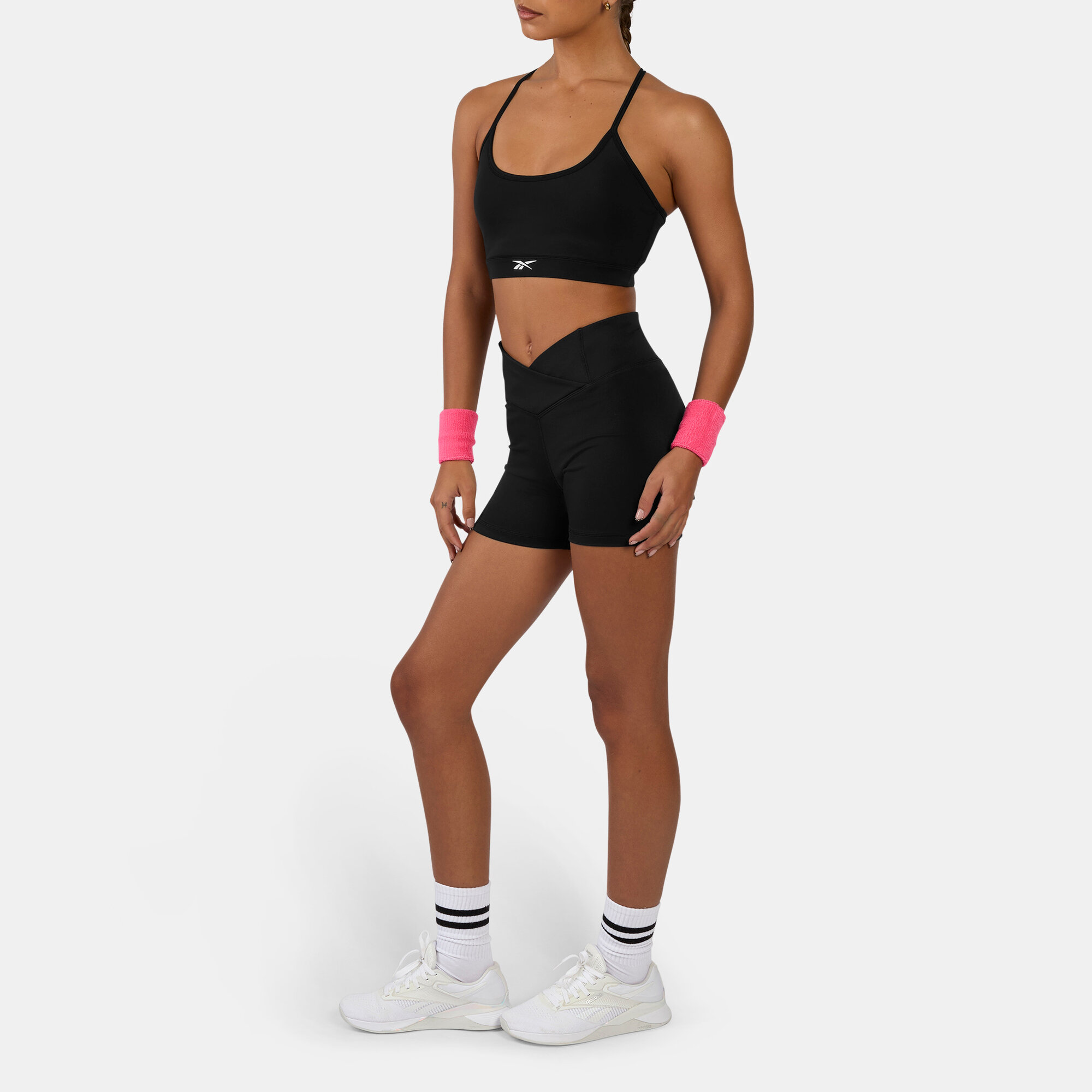 Топ спортивный Reebok KENDAL CORE STRAPPY, размер XS INT, черный — фото 1