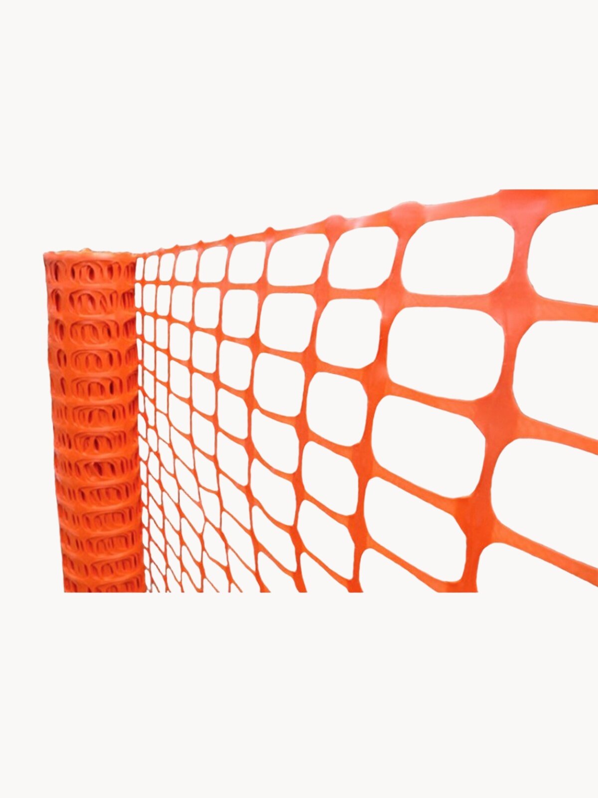 Аварийное ограждение рулон 1х10 м ячейка 45х95мм (оранжевый)