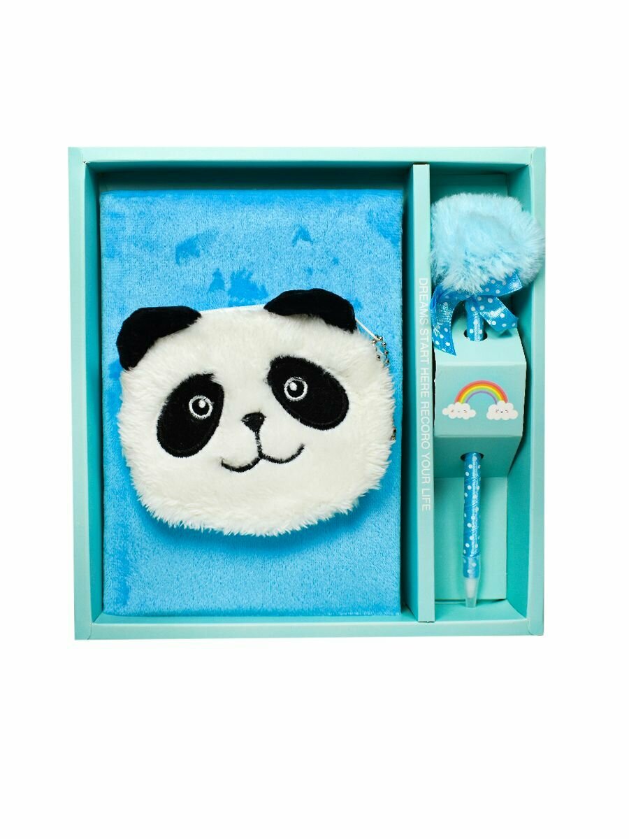 Kubanstar / Блокнот меховой с карманом, А5