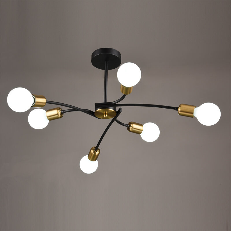 Люстра Лас Светас 70976/6 BK+FGD