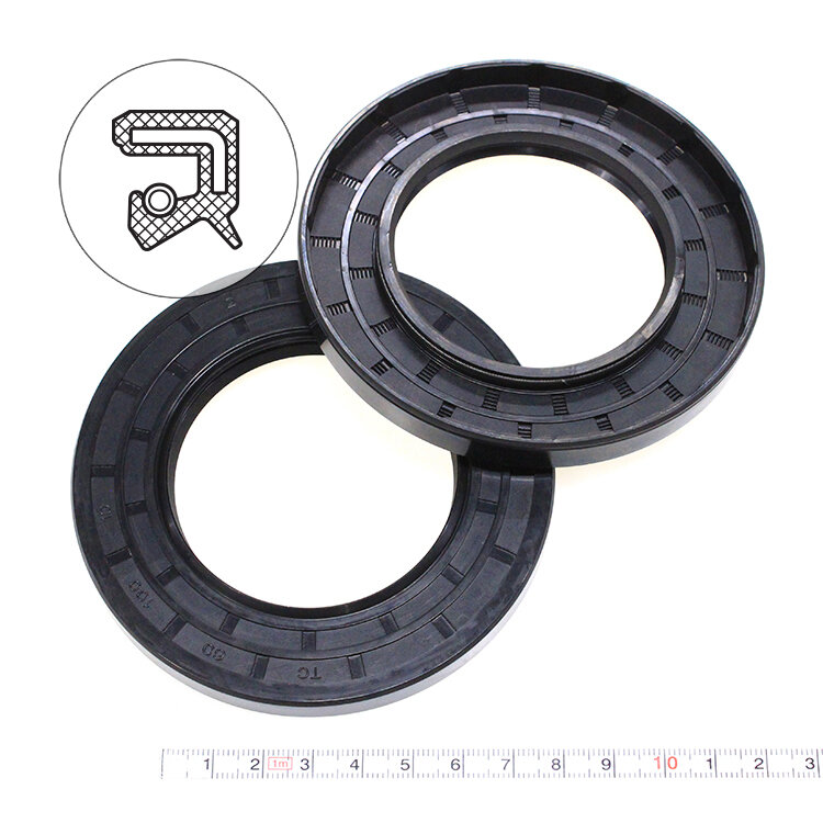 Манжета армированная (Сальник) 60х100х10 (тип 2 / TC) 70NBR