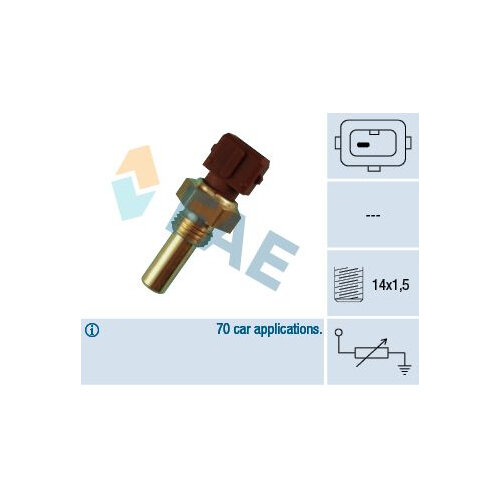 Датчик температуры жидкости для автомобиля, FAE 32270 (1 шт.)