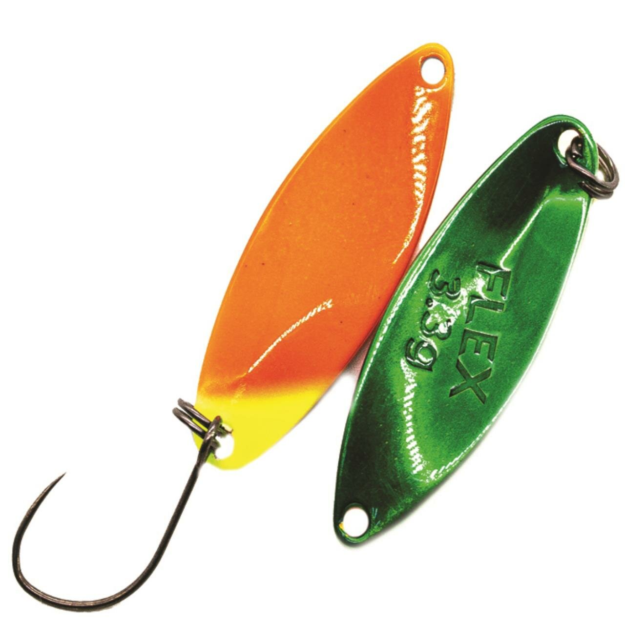 Блесна колеблющаяся Fish Crystal WABLER W40, длина 57мм, вес 7гр # 46