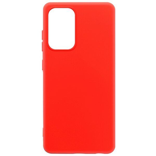 Накладка Silicone Case для Samsung Galaxy A52/A52S Красный