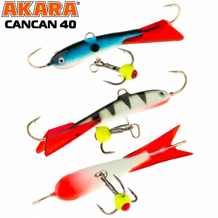 Балансир Akara Cancan 40 вес 6г. 40мм. №23/24, 1шт