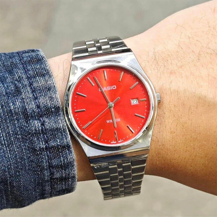 Наручные часы CASIO Collection, серебряный — фото 1