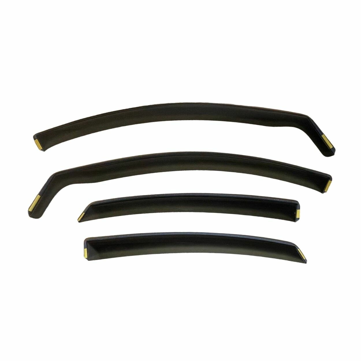 Дефлектор двери (ветровики) для Hyundai Solaris (2010-2017) SD(седан), (вставные)