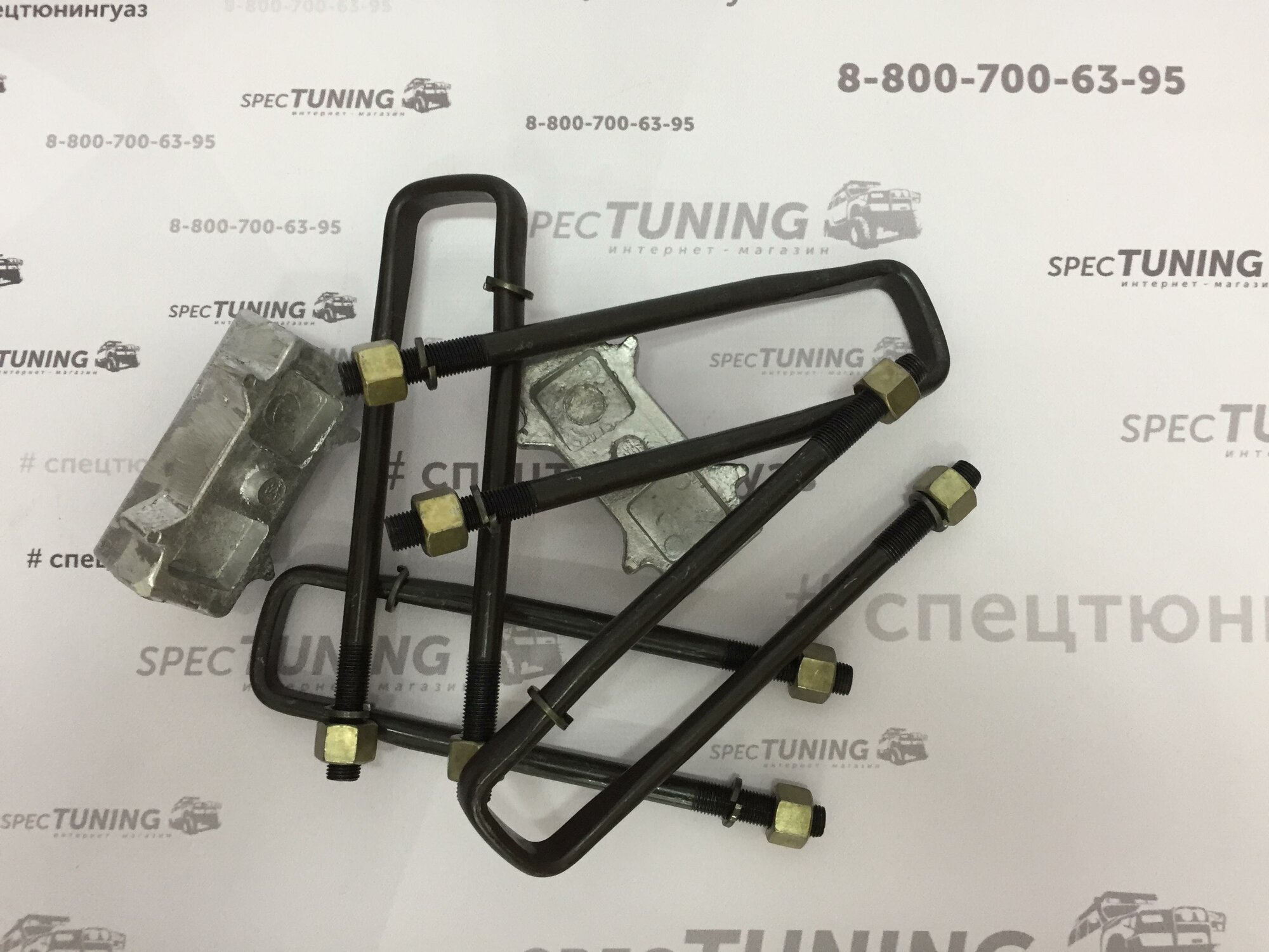 Комплект для лифта (рессора мост 40 мм) алюминий УАЗ- 452