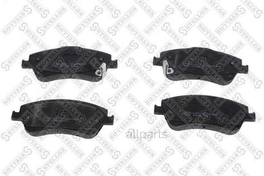 STELLOX 000062BSX колодки дисковые передние! с антискрип. пл.\ Toyota Auris/Corolla 1.6VVT-I/2.2D-4D 07>