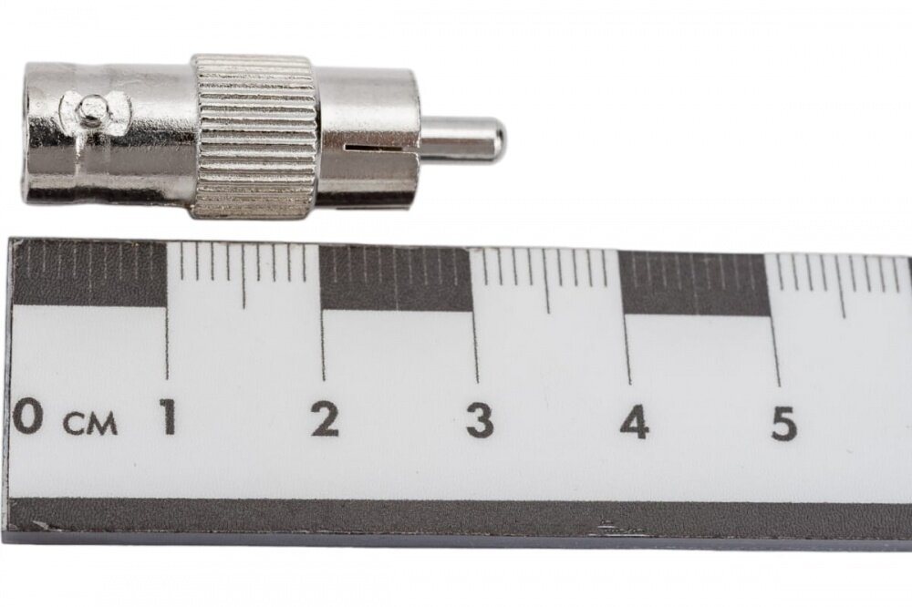 Переход BNC гнездо - RCA штекер металл, Pro Legend