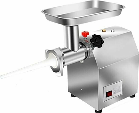 Мясорубка Viatto MG12ASS, нержавеющая сталь, 850Вт, серебристая