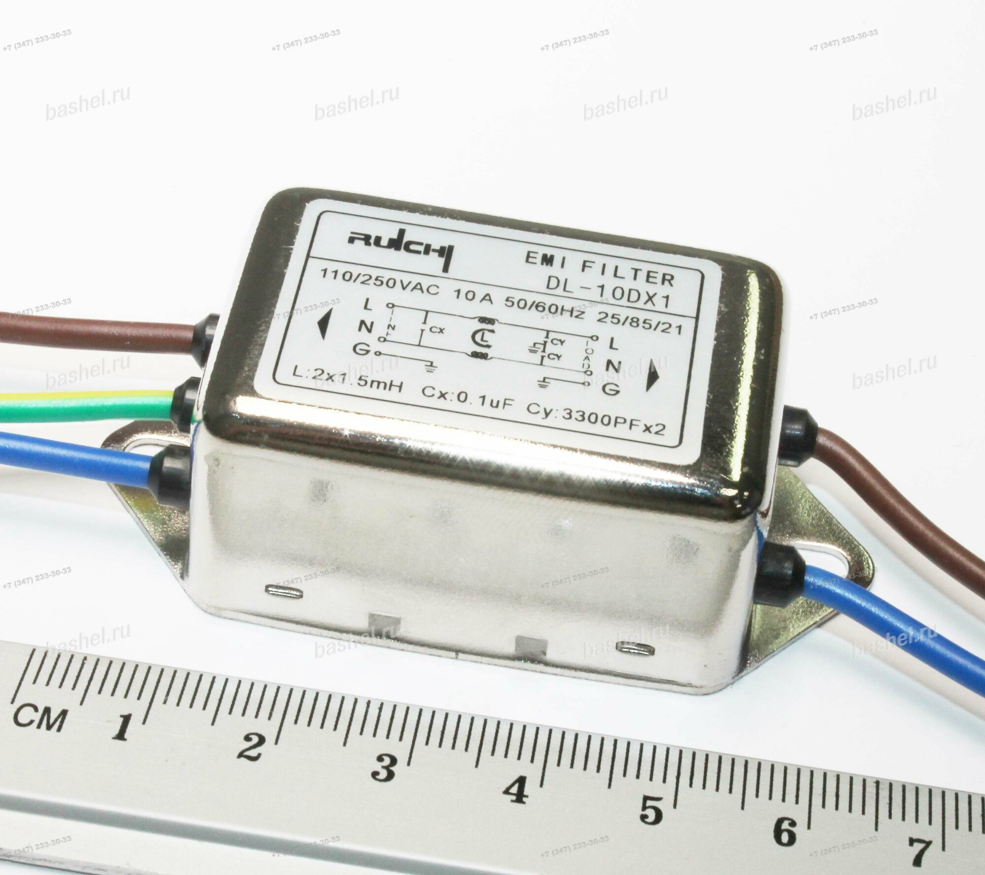 Фильтр сетевой DL-10DX1, RUICHI