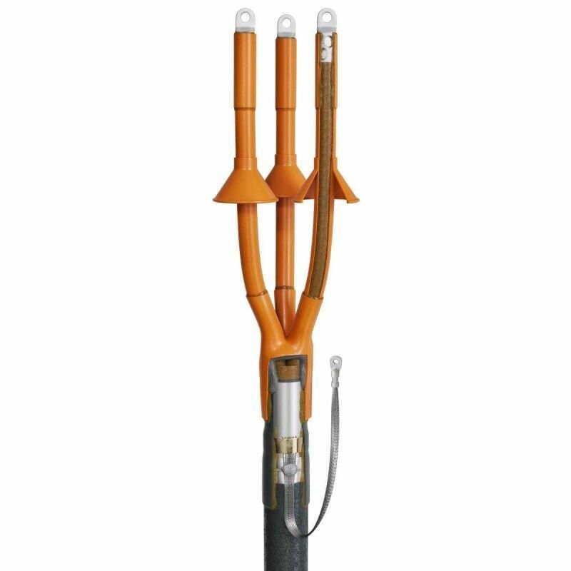 Муфта кабельная КВТ концевая, 10 кВ, 3КНТп-10-25-50-Б