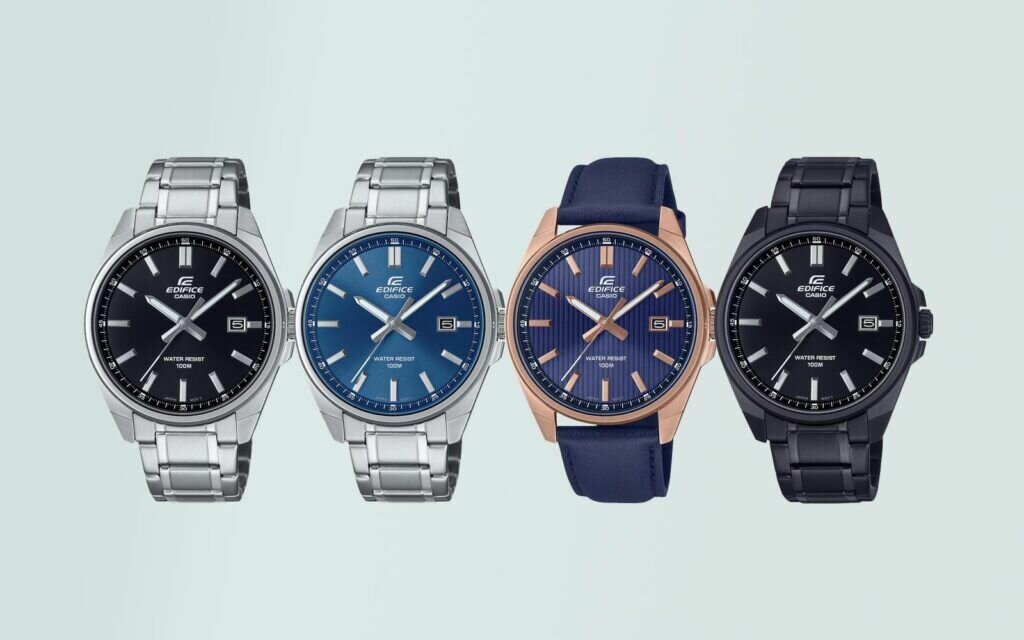 Наручные часы CASIO, синий, серебряный — фото 1
