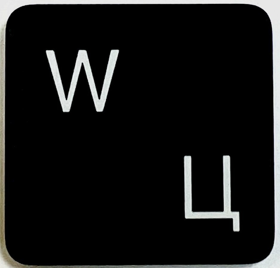 Кнопка клавиша W/Ц Macbook Air, Pro M1 2019-2022