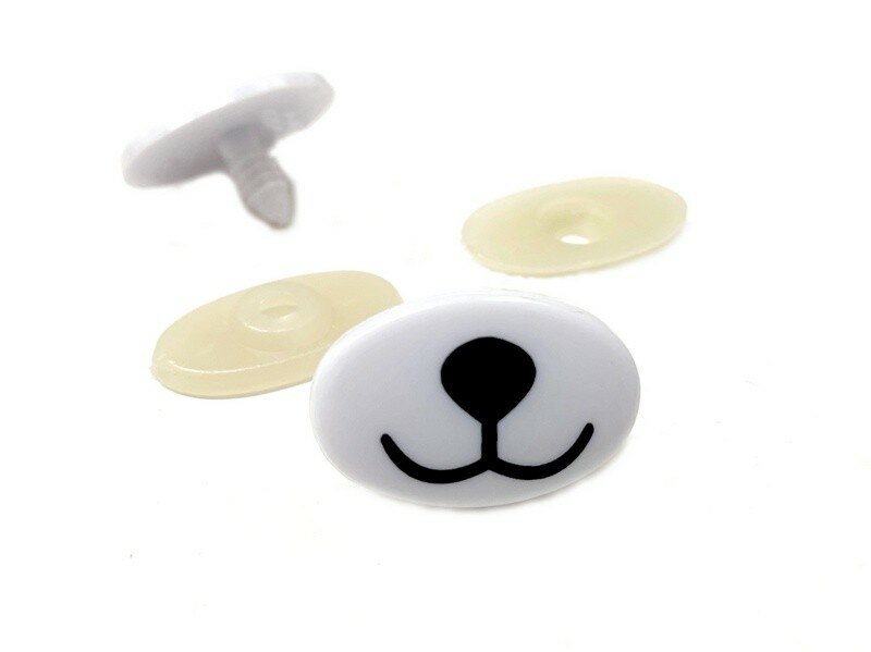 Совушка 29545 Носик - ротик с фиксатором, 30 x 20 мм