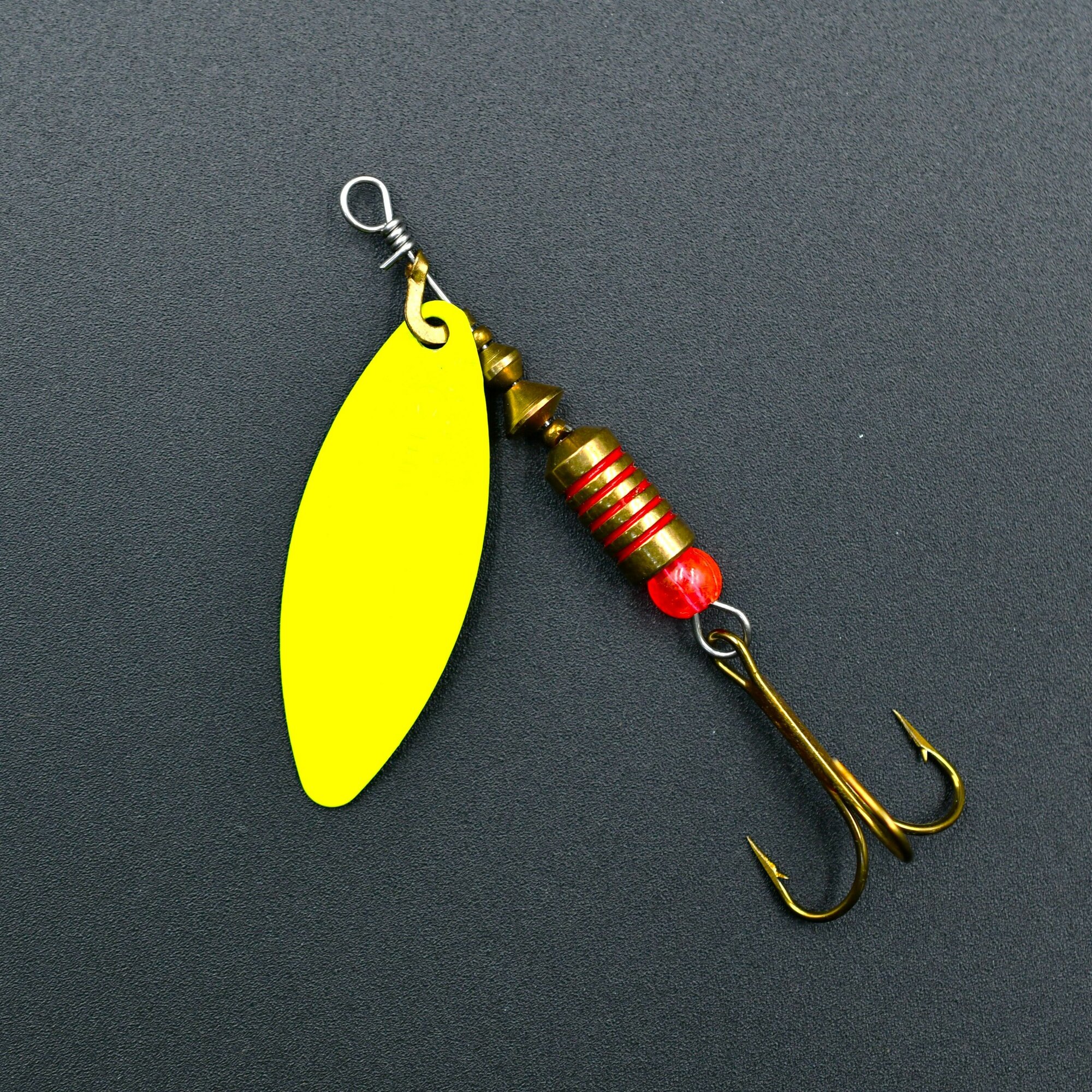 Блесна ультралайт Mepps Aglia Long N1+ (Costom)(Mat) на окуня; голавля; щуку