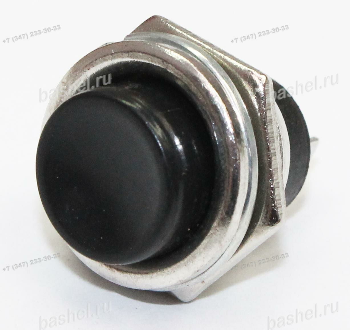 Кнопка PBS-26B off-(on) чёрная