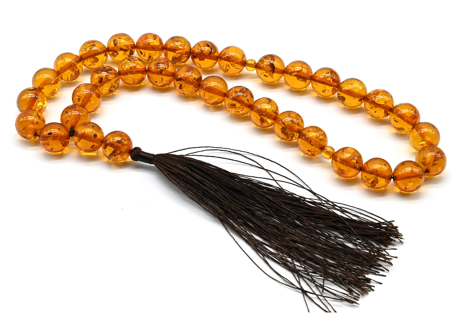 Чётки, янтарь
