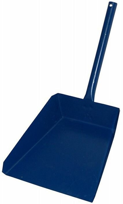 Совок для мусора с короткой металлической ручкой (1шт)