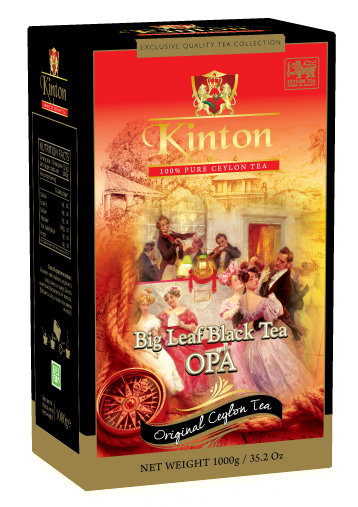 Чай "Кинтон" Цейлонский Чёрный Крупнолистовой стандарт ОРА фасовка 1 кг