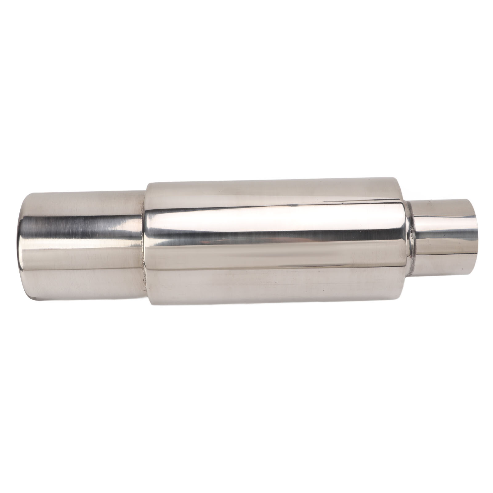 Резонатор глушителя из нержавеющей стали 2,5 дюйма на входе и 3,5 дюйма на выходе, универсальная выхлопная труба для автомобиля