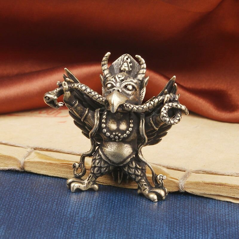 Статуэтка / подвеска "Гаруда" бронза (4.5*4.6 см.)