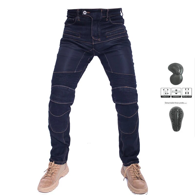 Мужские мотоджинсы MOTORPOOL UBS06, XL, темно-синий