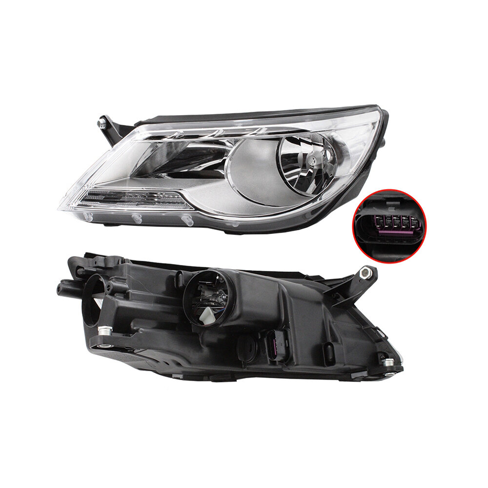 Фара VW TIGUAN 07-11 Слева с электрокорректором (SAT)