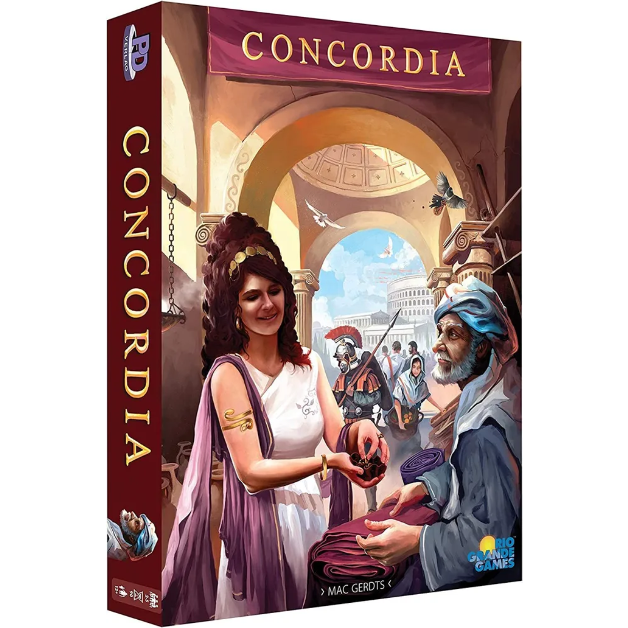 Настольная игра "Concordia" на англ. языке