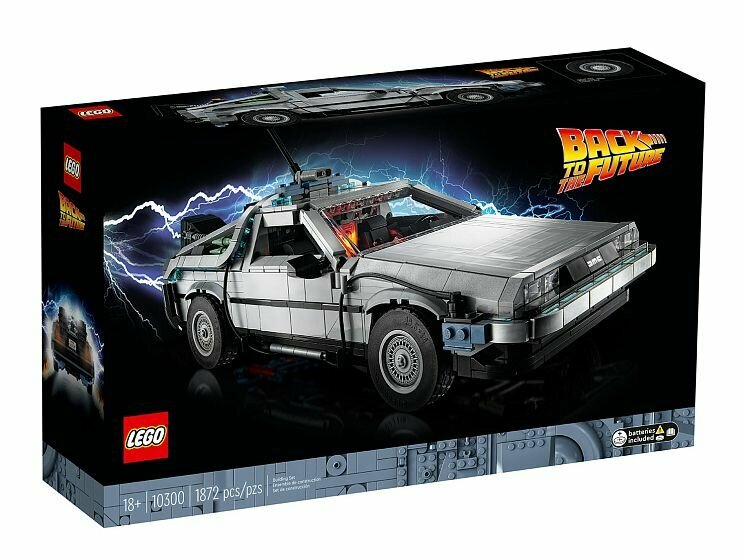 Конструктор LEGO 10300 Back to the future "Машина времени"