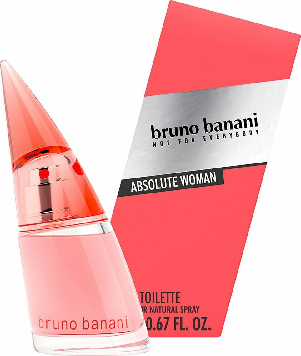 Туалетная вода Bruno Banani "Absolute Woman", женская, цветочные и фруктовые ноты, 40мл