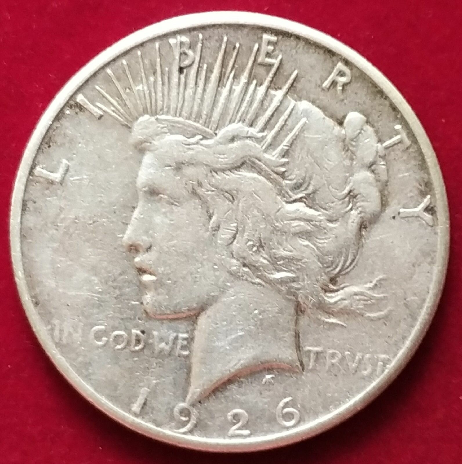 Доллар 1926 год США Мирный доллар А