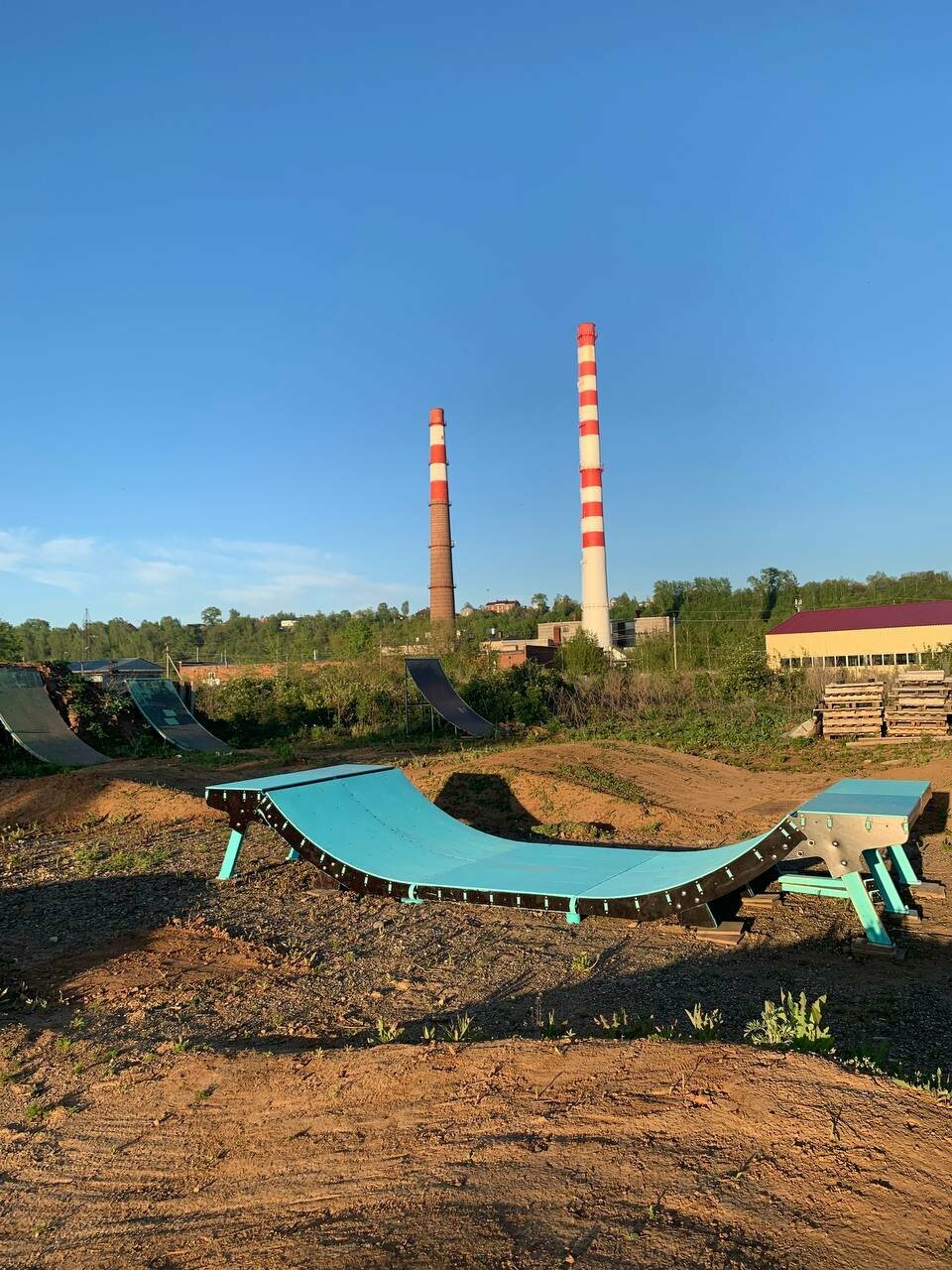 Скейт рампа